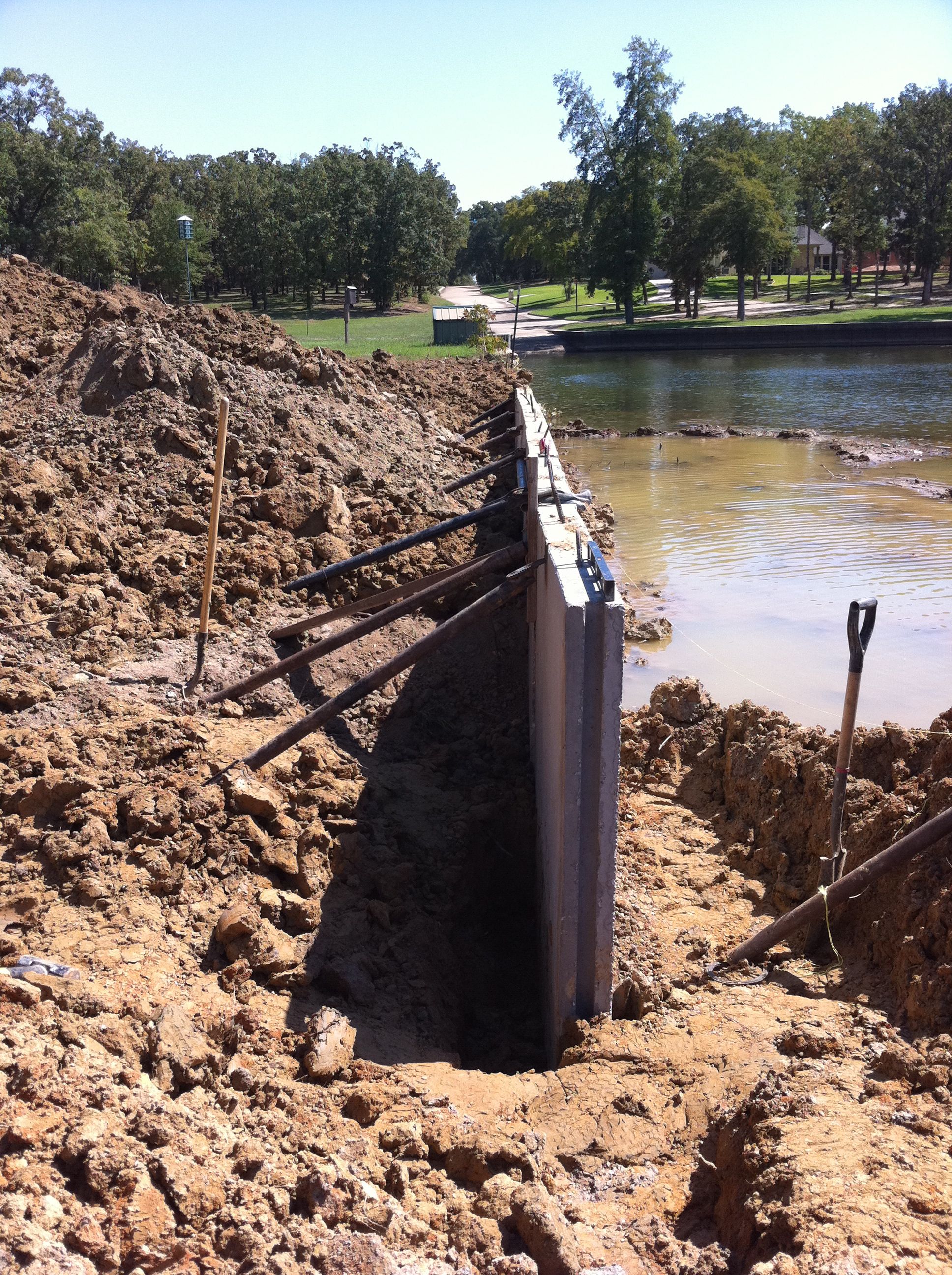 Retainage Wall - RD Moorman Inc.